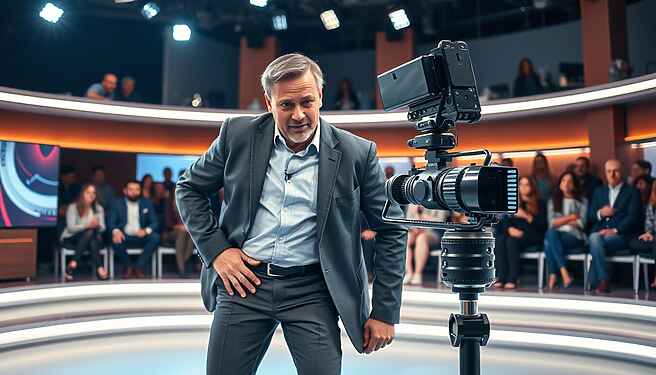 Herbert Ballerina cade ad Affari Tuoi, paura in studio per l’attore – # ...